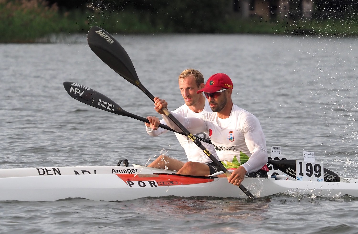 賂Mads Brandt Pedersen ror en VM sølvmedalje hjem
